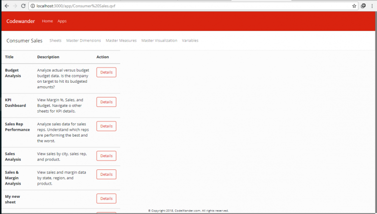 Qlik sense Enigma JS Get Objects of an App